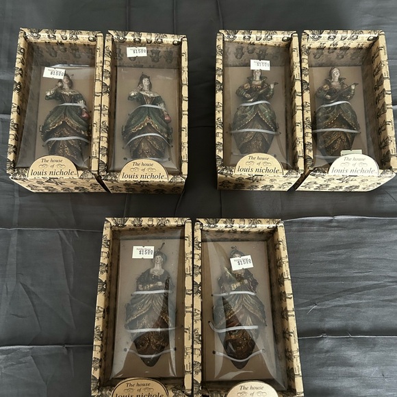 Kurt Adler | Holiday | Louis Nichole Decorative Figurines Set | Poshmark